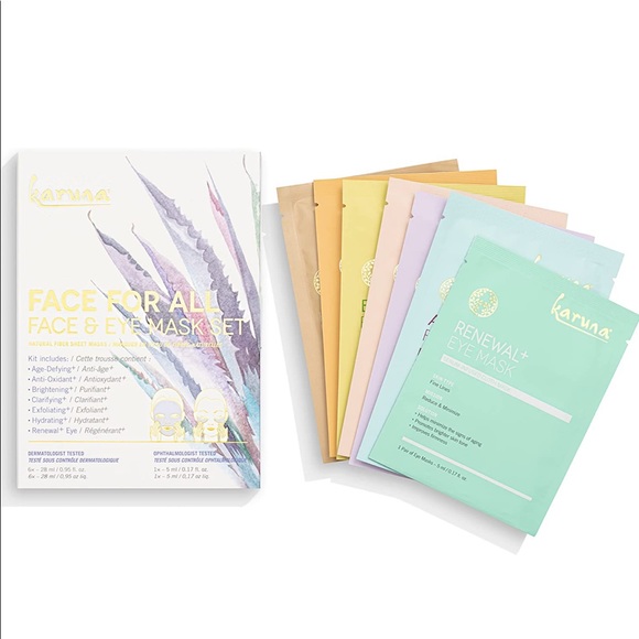 Karuna | Skincare | Karuna Face For All 7p Face Eye Masks 42 | Poshmark